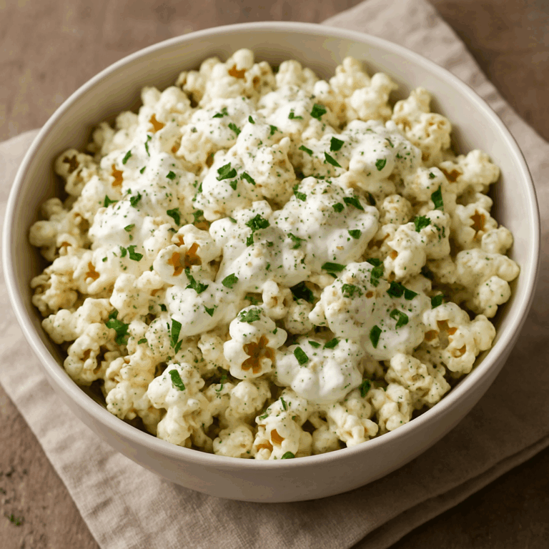 Popcorn mit Sour Cream - das Rezept mit Sauerrahm